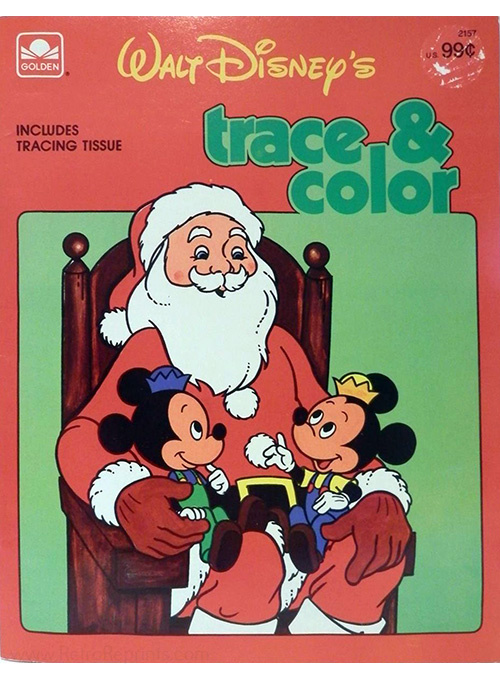 Disney : Trace & Color | World's Largest Coloring & Activity Book ...